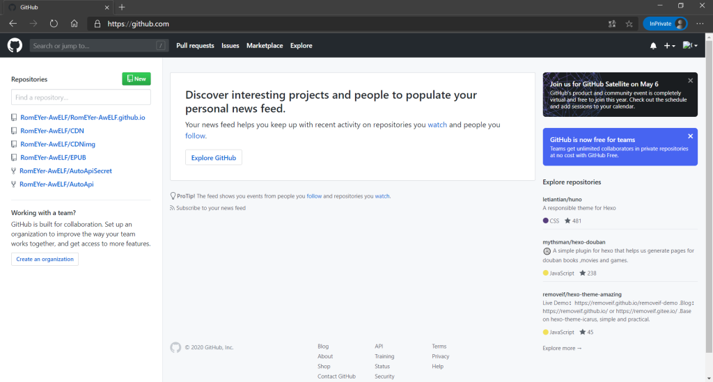 使用Github Pages架设自己免费的博客吧！ – AwsDo.com